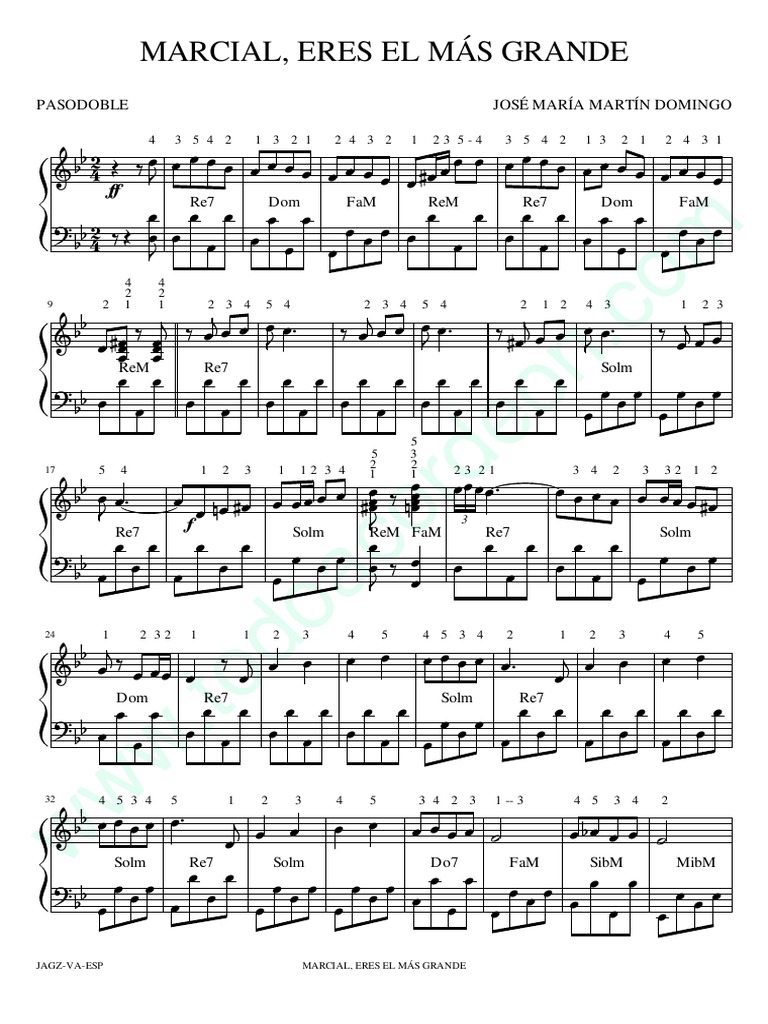 Marcial, Eres El Más Grande | PDF