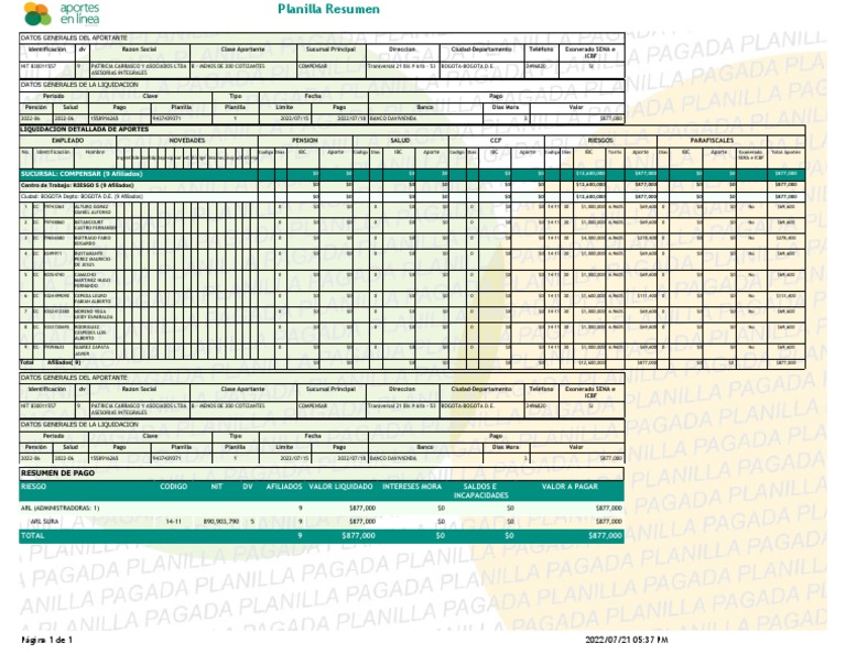 Mafars 191 | PDF | Servicios financieros | Valores (Finanzas)