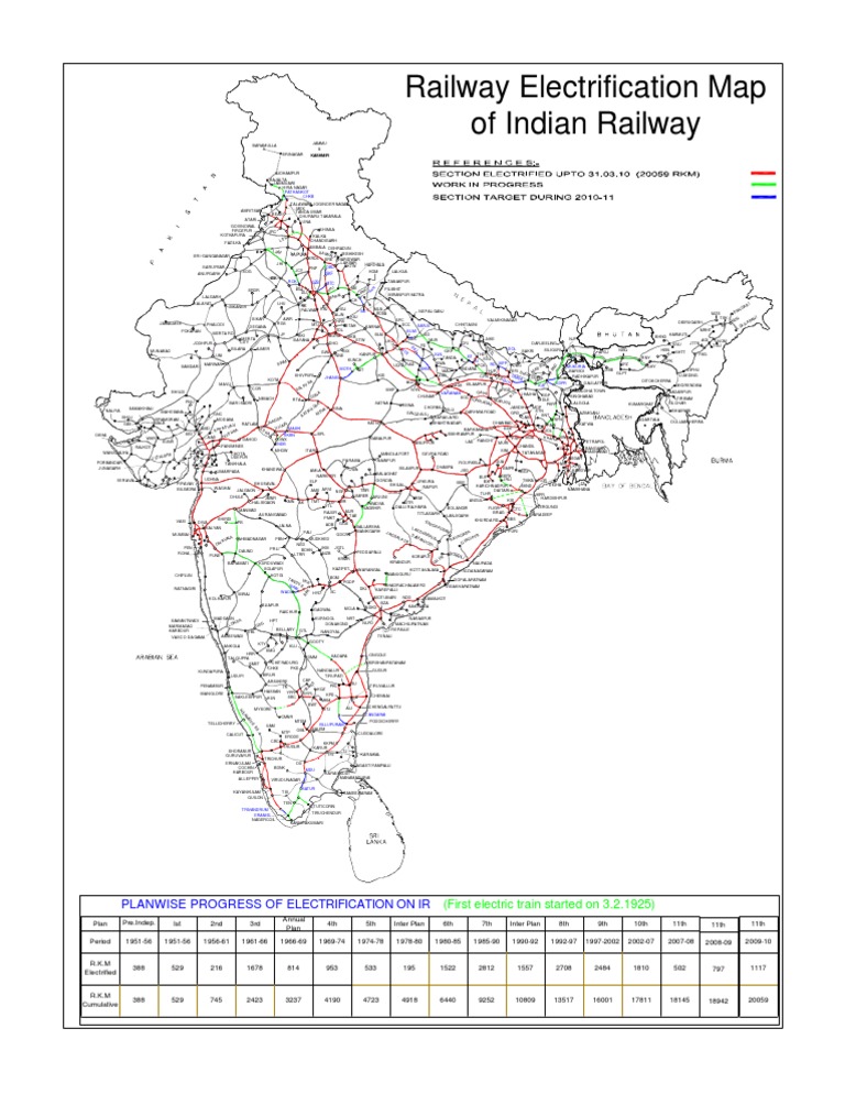 Indian Railway Electrification Status | PDF | Rail Transport | Business