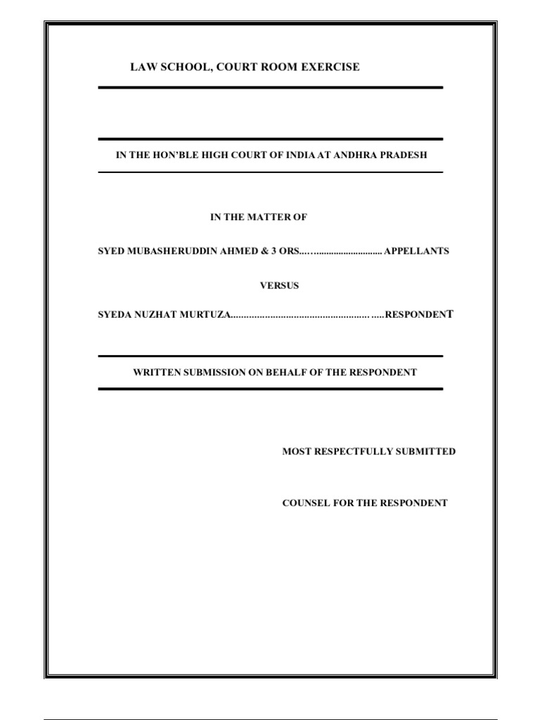 Law School Memorial | PDF | Will And Testament | Lawsuit
