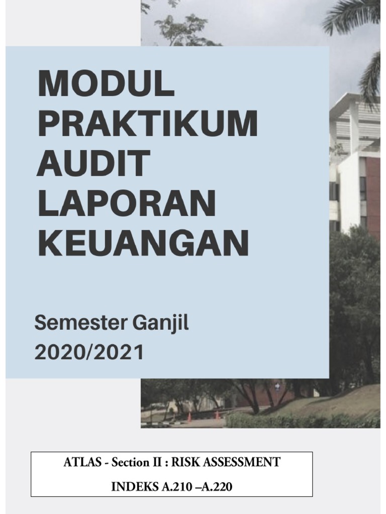 03 Panduan Atlas - Section II - Risk Assessment - Indeks A.210-A.220 | PDF