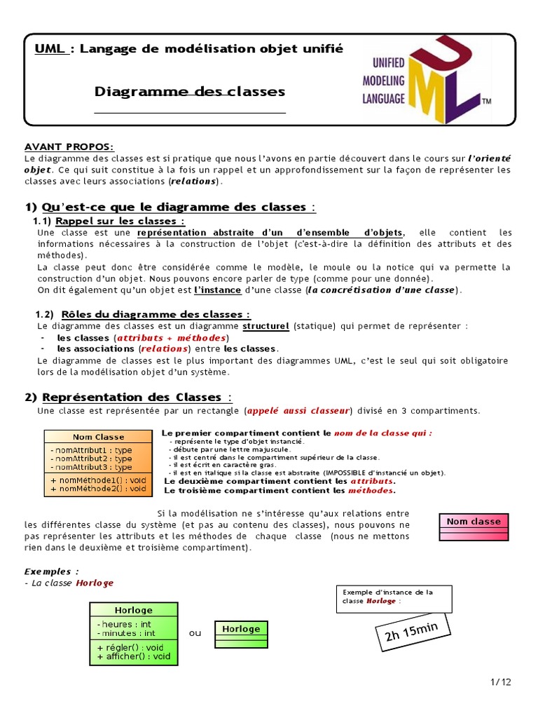 Chapitre - 8 UML Detaille | PDF | Classe (informatique) | Interface (Informatique)