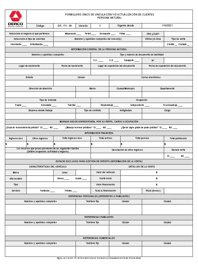 Formulario PDF Editable | PDF | Privacidad de la información