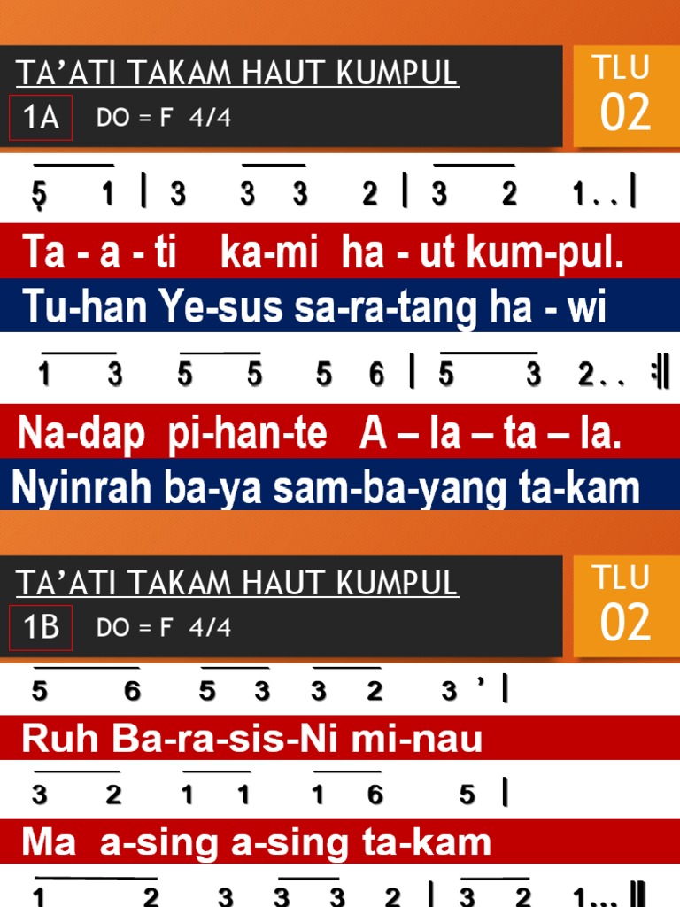 Ta'ati Takam Haut Kumpul (Tlu 2) | PDF