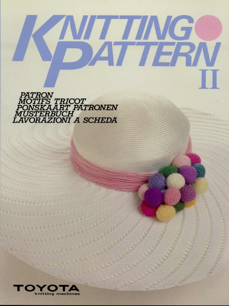 Toyota Knitting Pattern | PDF