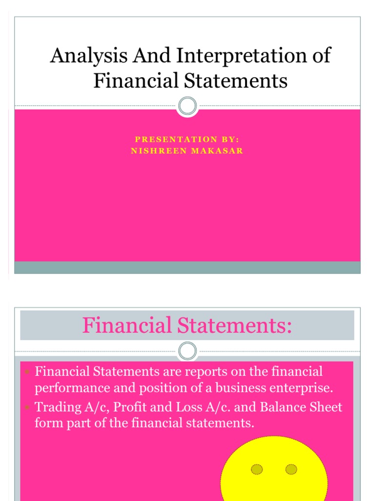 Financial Statement Analysis Guide | PDF | Financial Statement ...