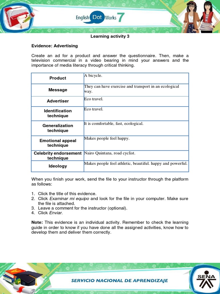 Evidence Advertising | PDF | Career & Growth