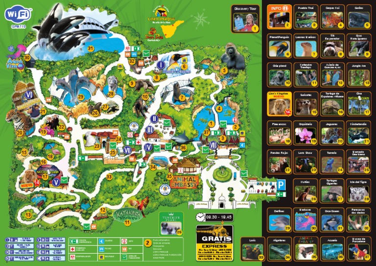 Mapa Loro Parque | PDF