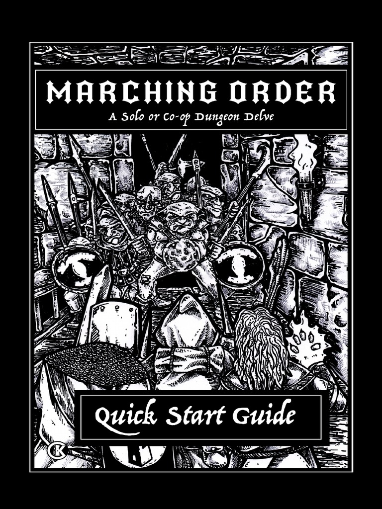 Marching Order Quickstart Guide | PDF | Spider