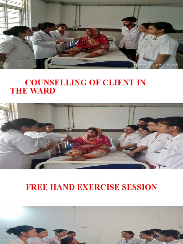 Counselling of Client in The Ward | PDF