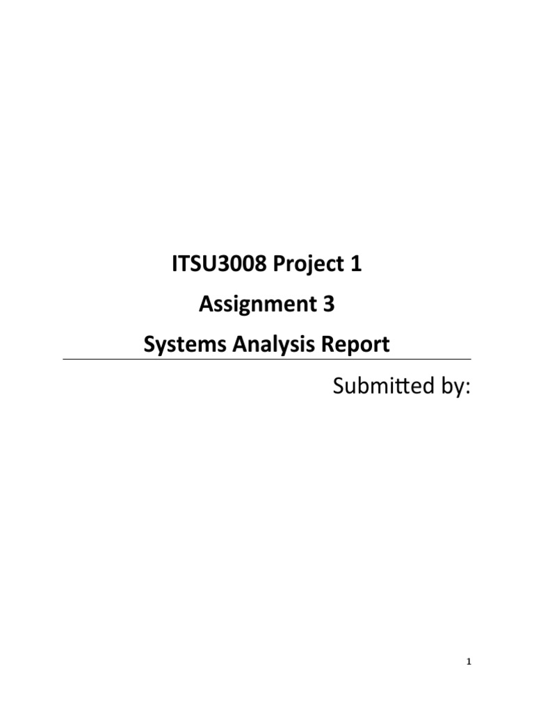 System Analysis Report | PDF | Computer Network | Automation