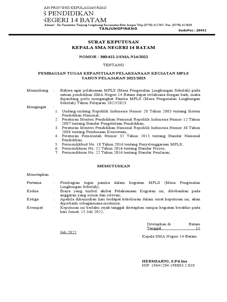 SK - MPLS 2022-2023 | PDF