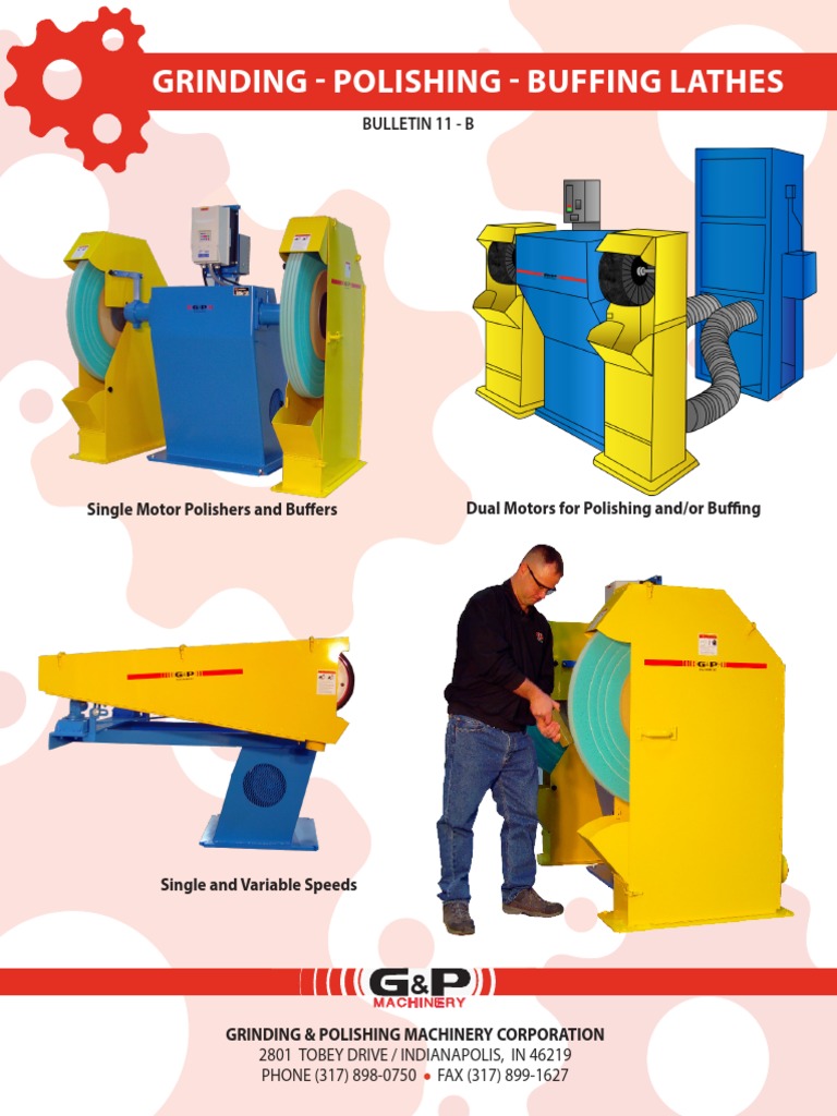Grinding - Polishing - Buffing Lathes: Bulletin 11 - B | Download Free ...
