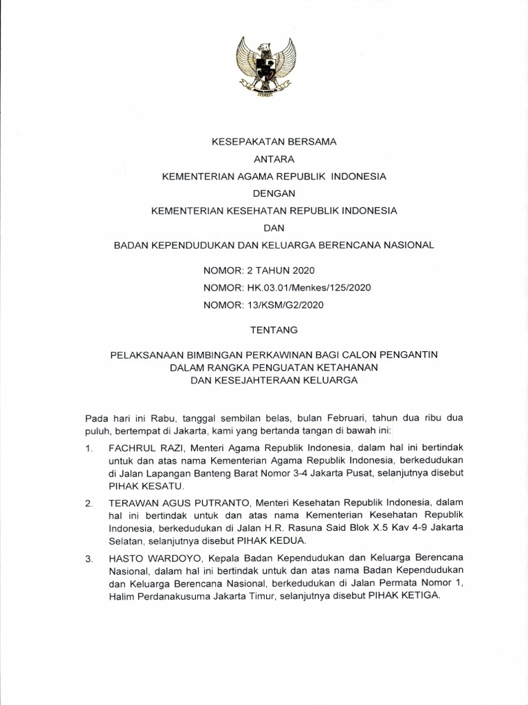 MOU Kemenag (Final) | PDF