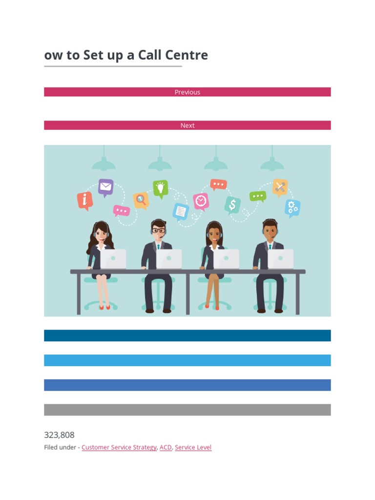 Setting Up A CC Complete Details | PDF | Call Centre | Computing