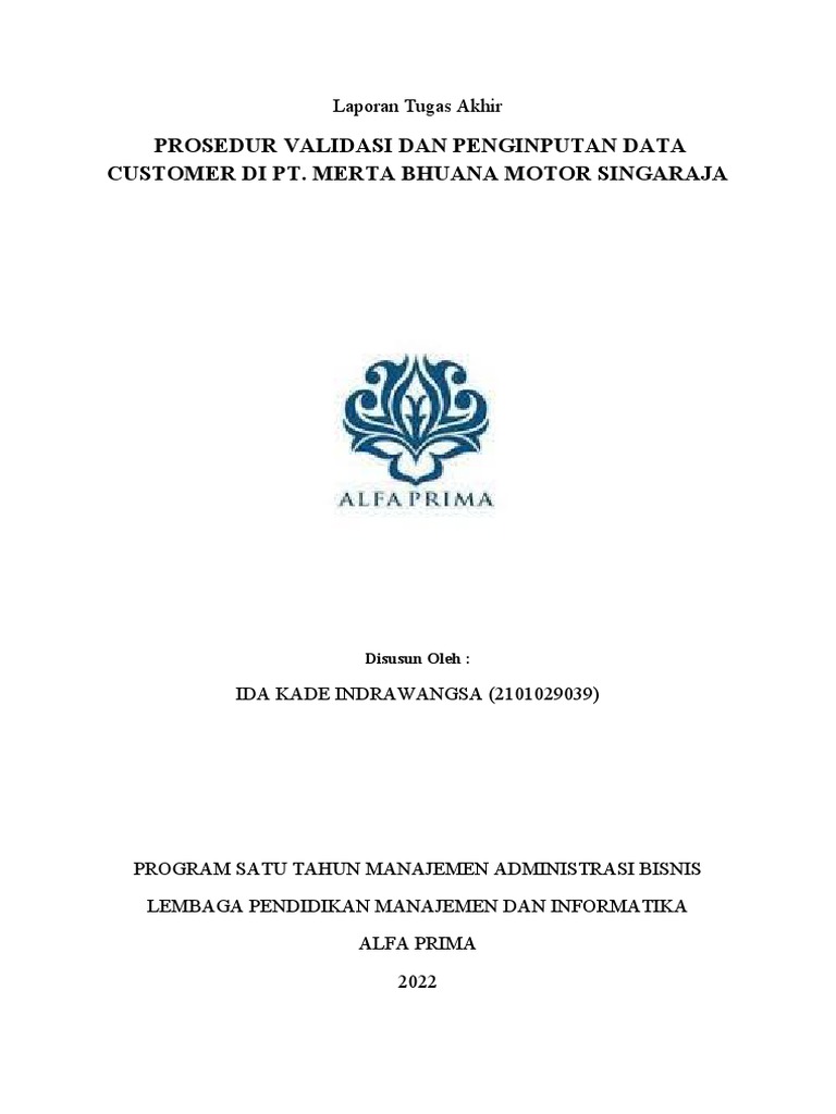 Pengajuan LTA Indrawangsa | PDF