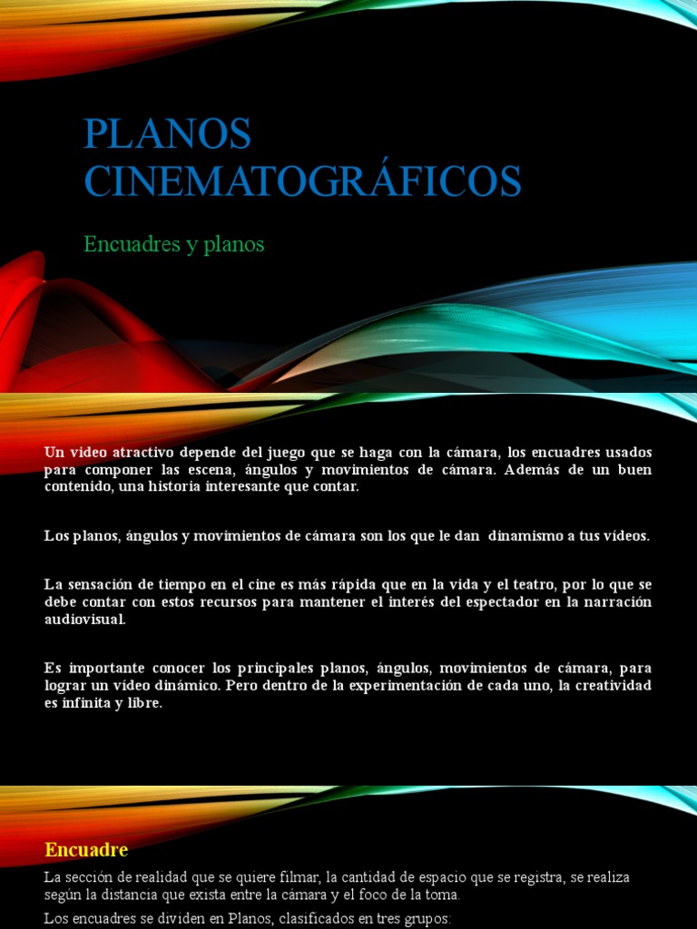 Planos Cinematográficos | PDF
