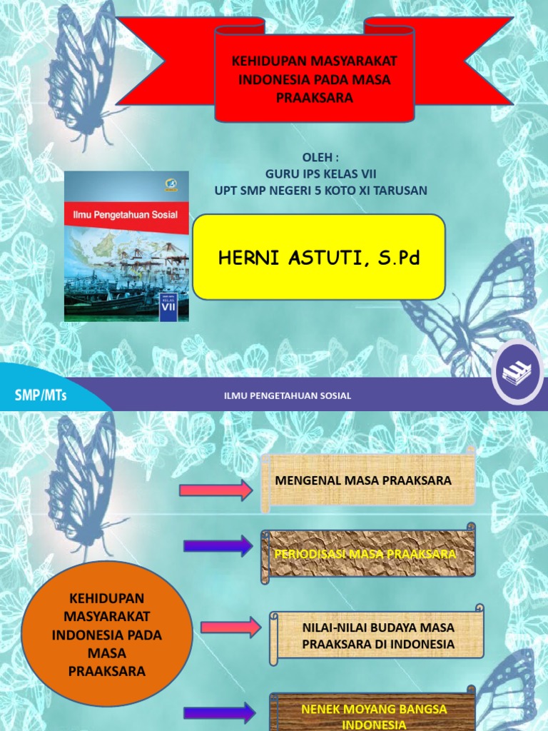 Materi Pra Aksara KLS Vii | PDF