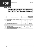 ? ISA 260 (Revised) Communication With Those Charged With Governance ...