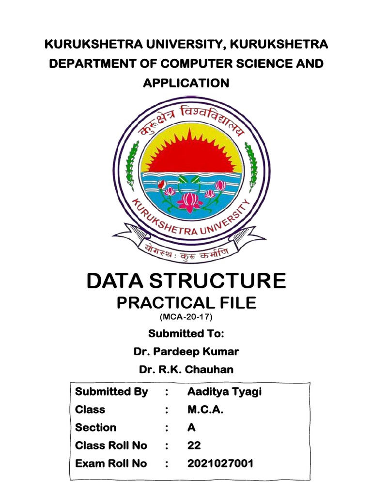 Aaditya DS PRACTICAL FILE | PDF | Queue (Abstract Data Type) | Applied ... Aaditya DS PRACTICAL FILE | PDF | Queue (Abstract Data Type) | Applied ...