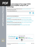 Design of Single and Double Balanced Gilbert Cell Mixer Using CMOS ...