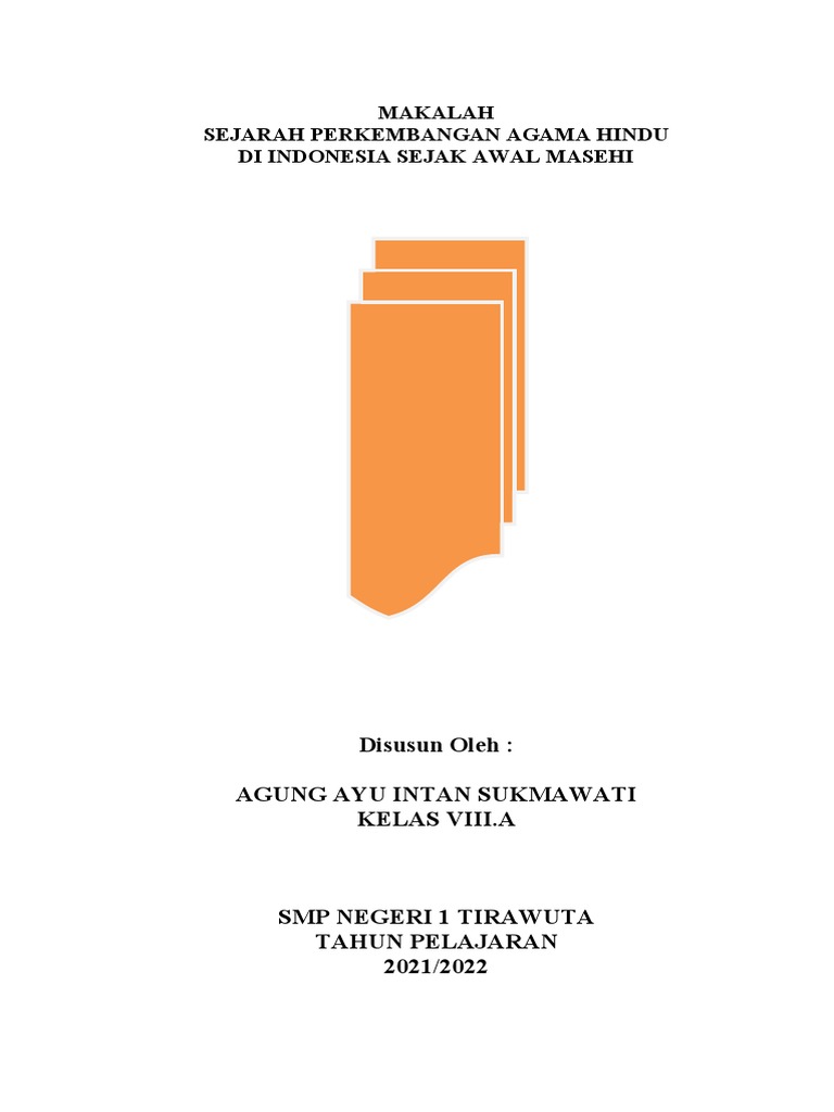 Makalah Sejarah Agama Hindu | PDF