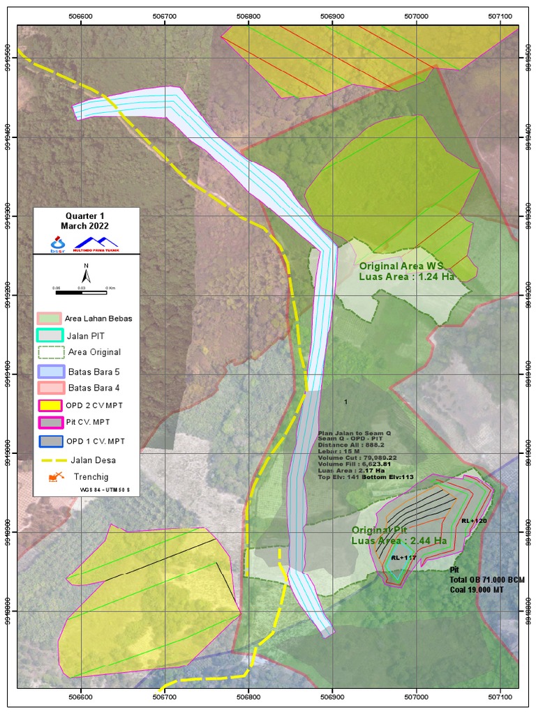 Quarter 1 March 2022: Original Area WS Luas Area: 1.24 Ha | PDF