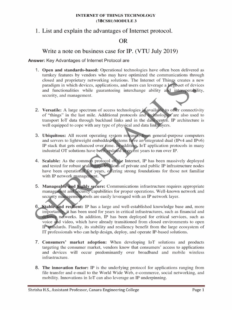 18CS81 M3 Notes | PDF