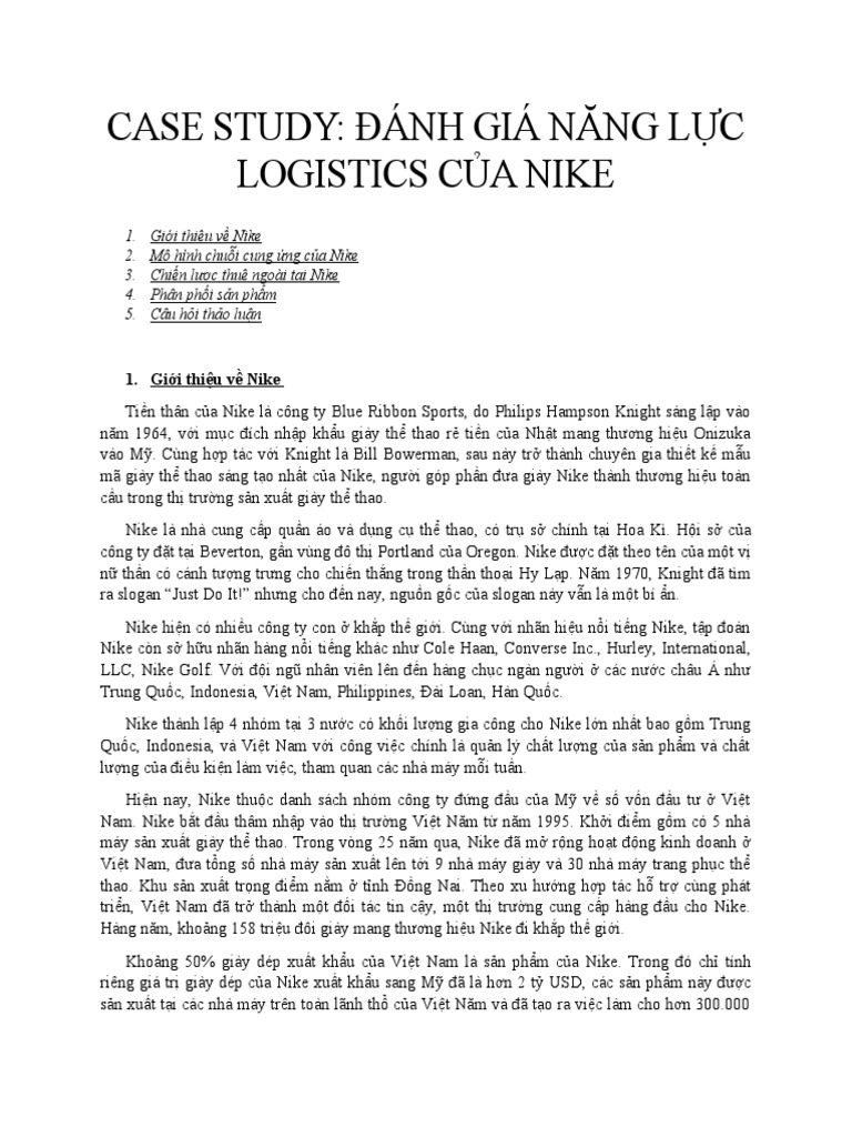 HKD-2022 Đề Thi PRO-LOGISTICS-ĐH | PDF