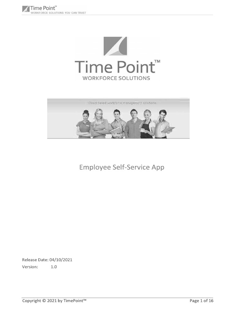 Timepoint User Guide | PDF