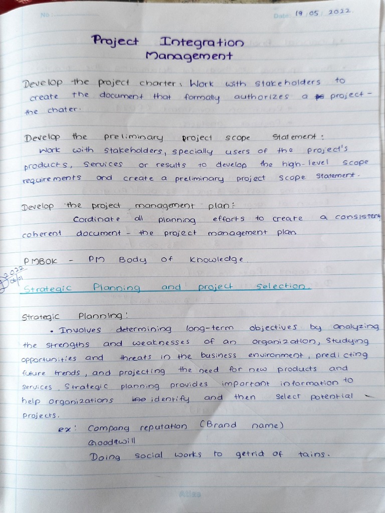 Project Management Theory 2 | PDF