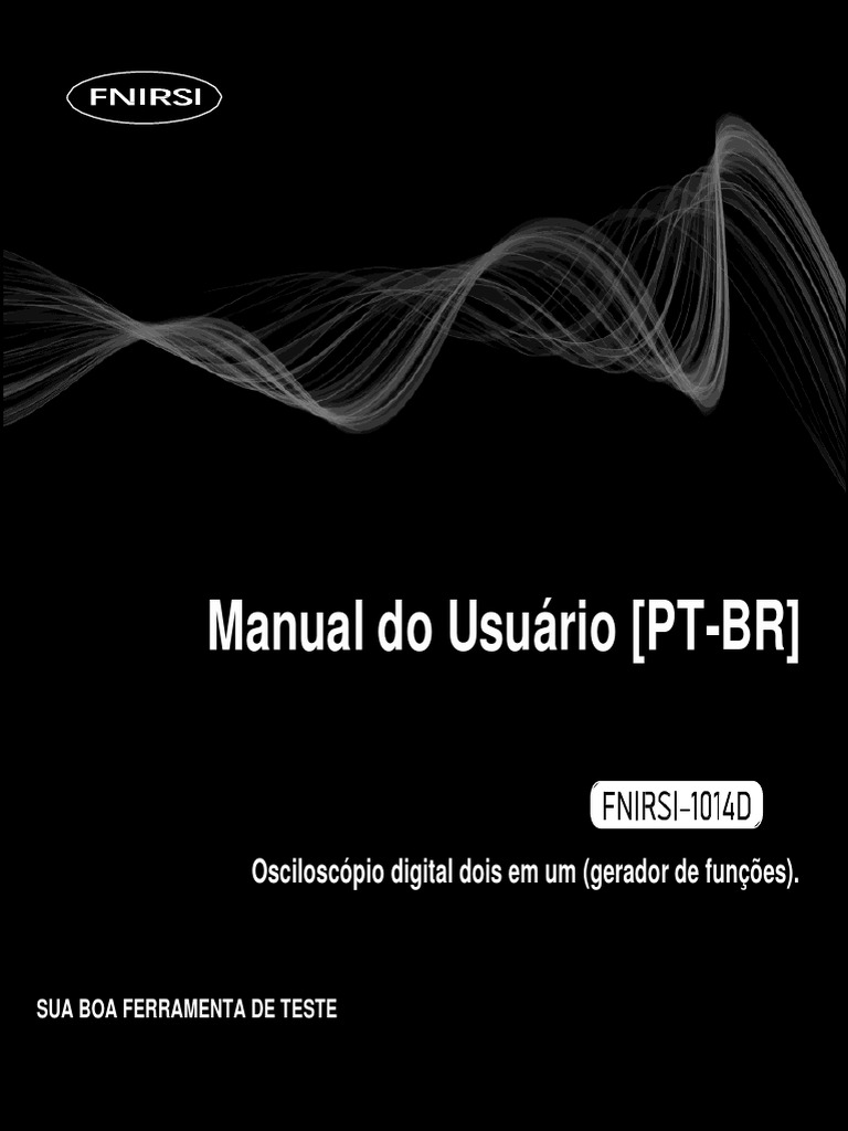 FNIRSI-1014D Product Manual PT BR | PDF | Engenharia Elétrica ...