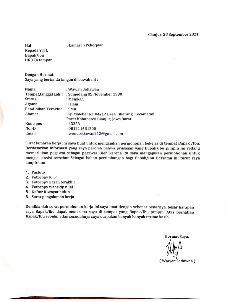 Wawan Setiawan Bob Gabut | PDF