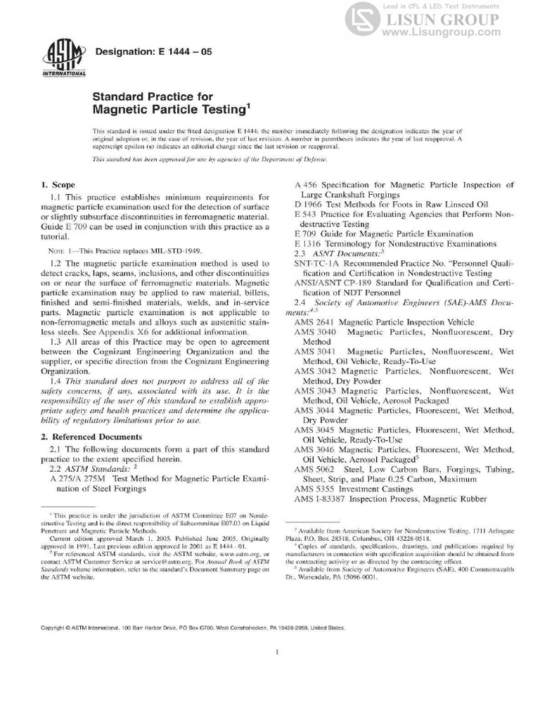 Astm E709 | PDF