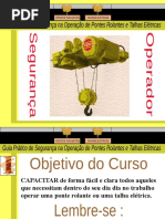 Segurança Da Carga Suspensa | PDF | Guindaste (máquina)