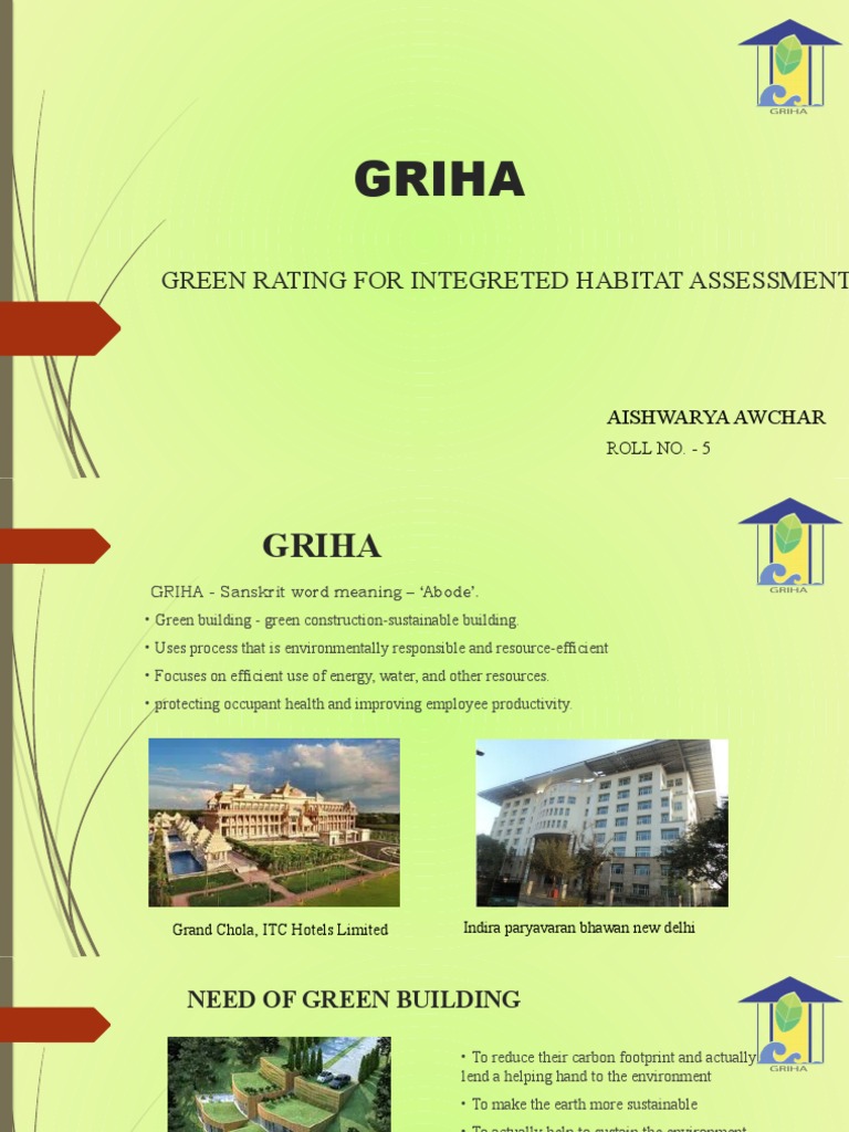 Griha 1 | PDF | Green Building | Sustainability