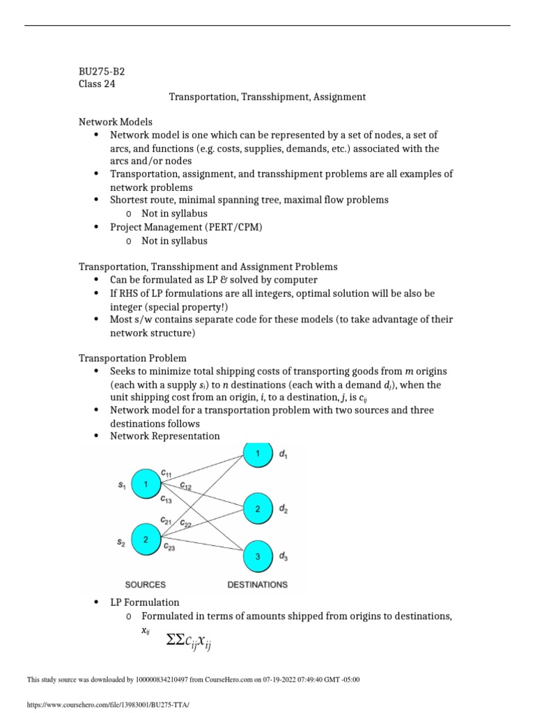 BU275_TTA | PDF | Applied Mathematics