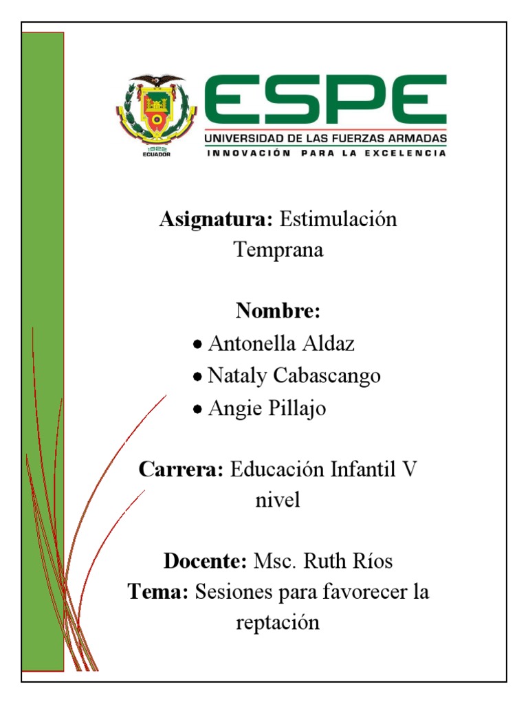 Periodo de Reptación | PDF | Juguetes