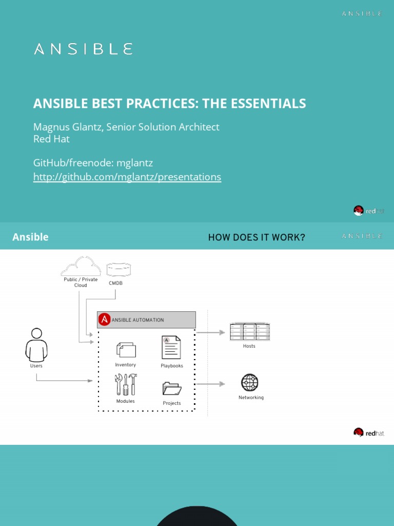 Ansible Best Practices: The Essentials - Separating Logic from ...