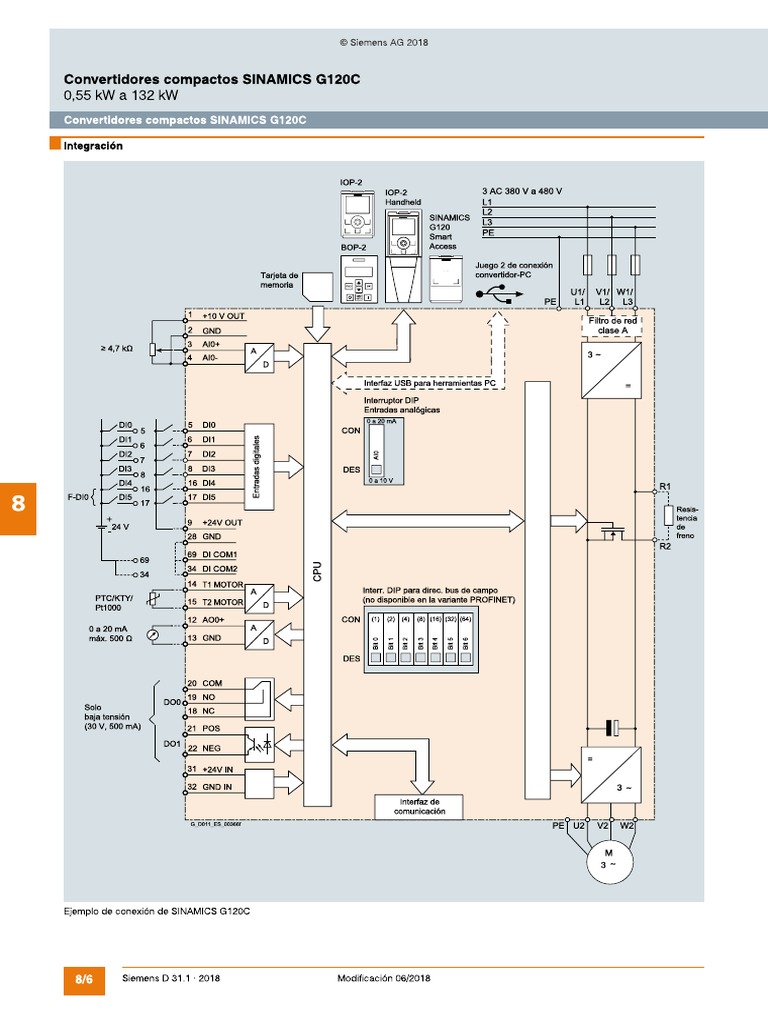 Conexionado G120C | PDF