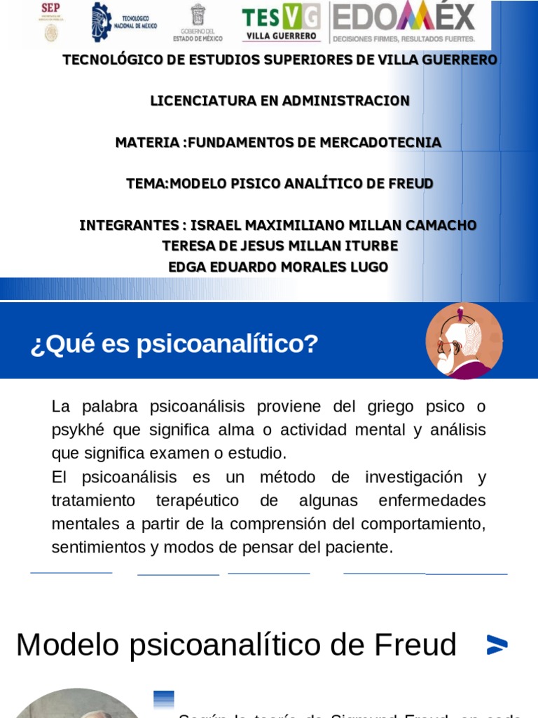 Modelo Psicoanalítico de Freud | PDF | Carné de identidad | Psicoanálisis