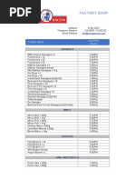 BMT Meat Price List 2025 | PDF | Lamb And Mutton | Sausage