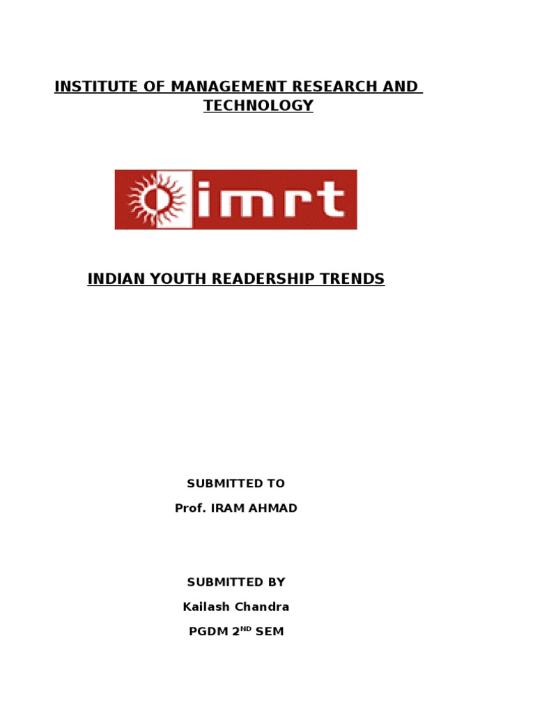 Readership in India | PDF | Survey Methodology | Experiment