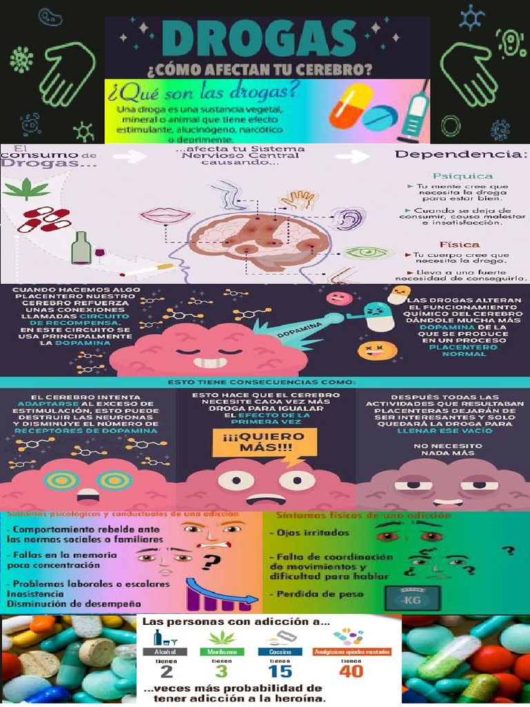 Infografia Drogadiccion Pdf