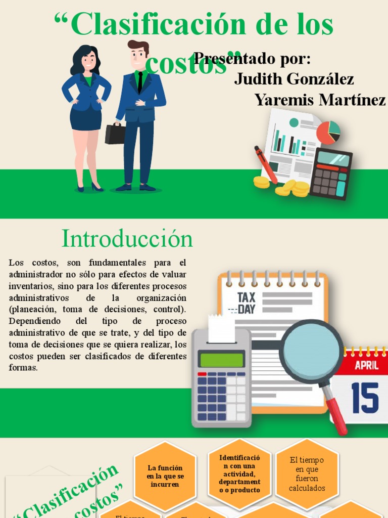 Charla Clasificación de Los Costos | PDF | Costo | Business
