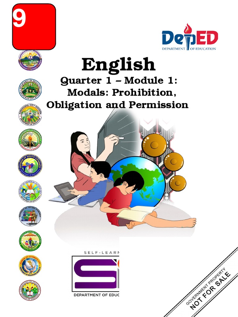 English: Quarter 1 - Module 1: Modals: Prohibition, Obligation and Permission | PDF | Learning ...
