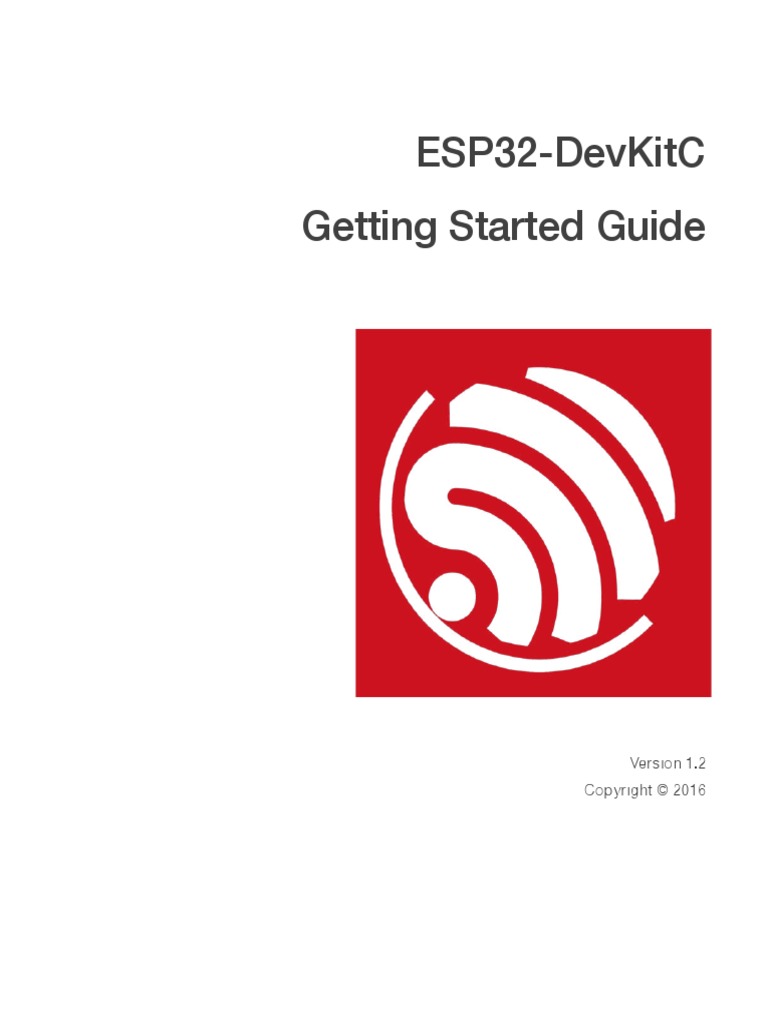 Esp32 Devkitc Getting Started Guide Pdf Booting Usb