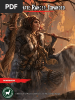 D&D 5E - Gunslinger Class | PDF | Ballistics | Projectile Weapons