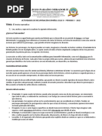 La Narracion Grado Segundo | PDF | Fábula | Narrativa