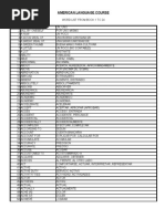 Lista de Cognados Perfectos en Inglés y Español | PDF